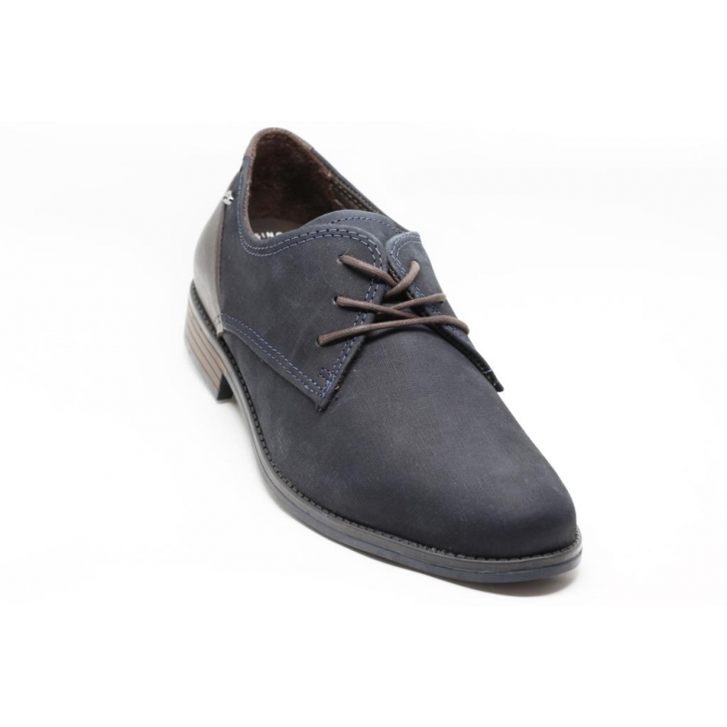 Sapato homem clássico PEGADA em nobuk com palmilha de conforto ...